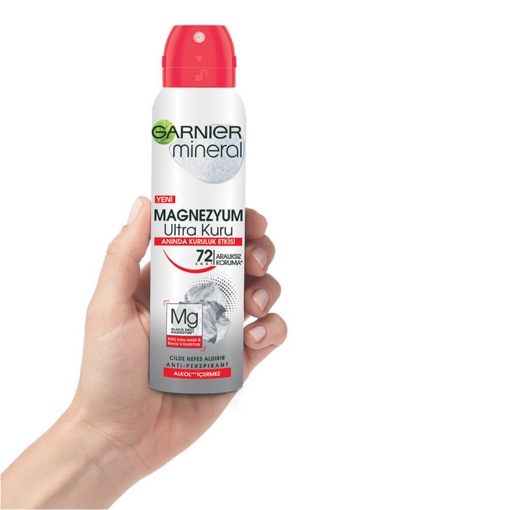 GARNIER Антиперспирант спрей Эффект магния Ультрасухость с ...