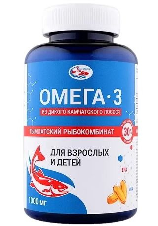 SALMONICA Омега-3 из дикого камчатского лосося для взрослых и детей ...
