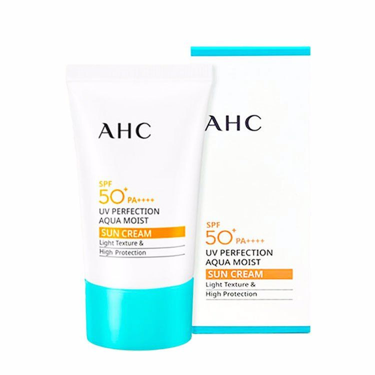 AHC Легкий увлажняющий солнцезащитный крем UV Perfection Aqua Moist Sun ...