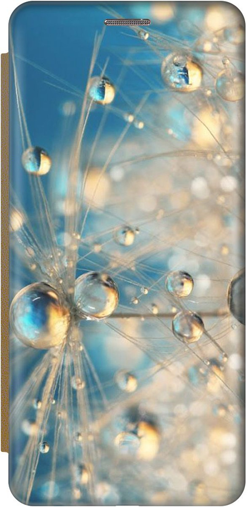 Чехол-книжка Одуванчик в капельках на Samsung Galaxy S21 Ultra ...