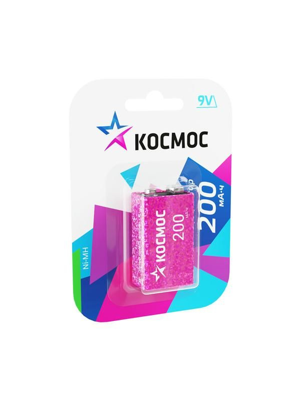 Космос Батарейка, 9 В, 1 шт - купить с доставкой по выгодным ценам в ...