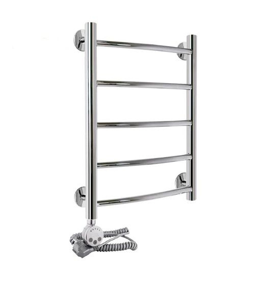 Полотенцесушитель Электрический РУССТАЛЬ 400мм 100мм форма Лесенка ...