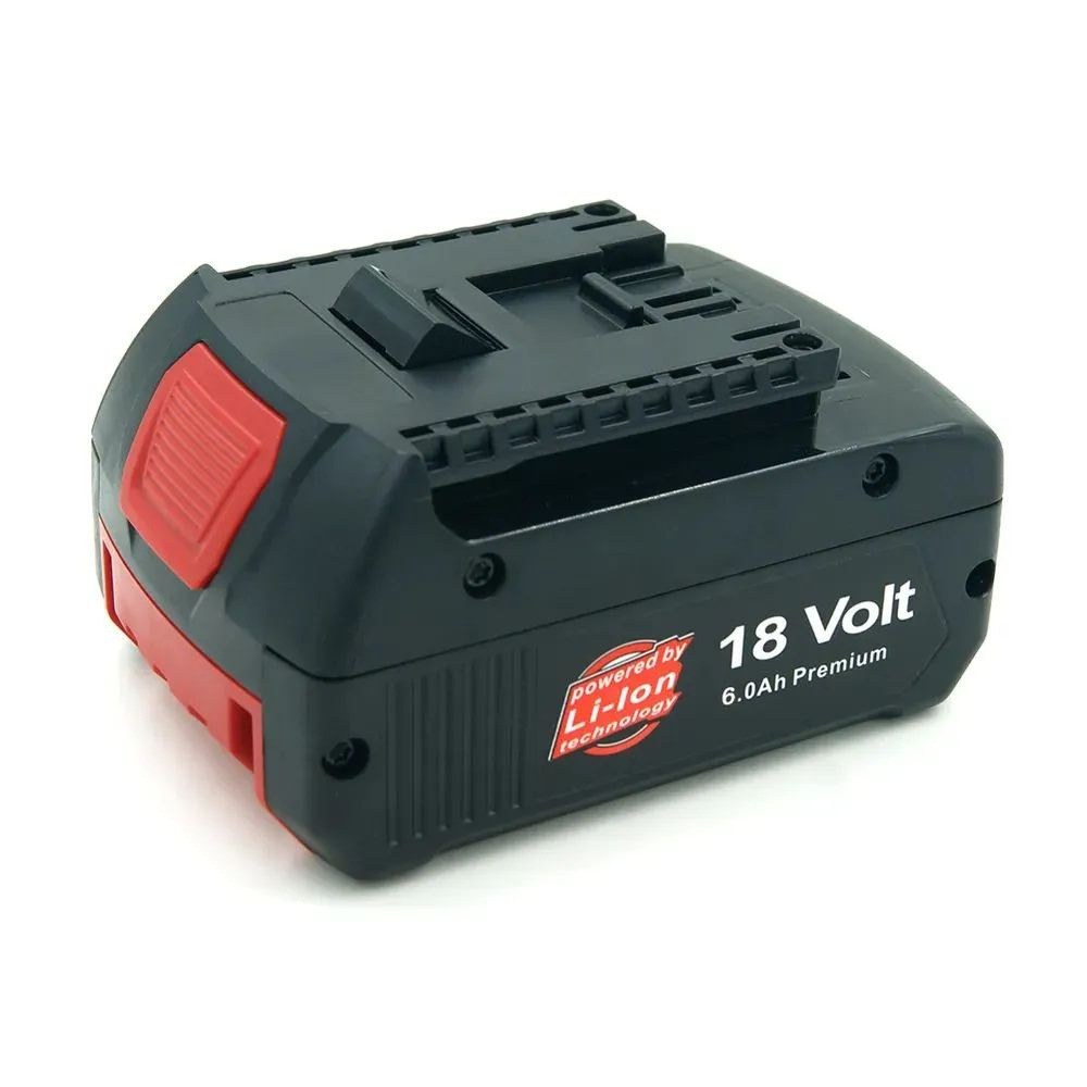 1 шт 6.0ah Литий-ионные сменные аккумуляторы для Bosch 18V BAT609 ...
