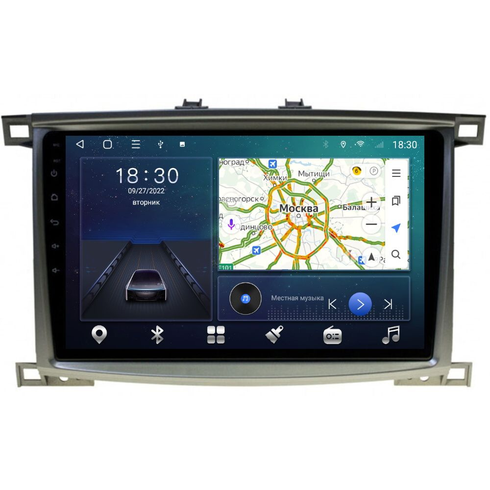 Магнитола CRS-300 Тойота Ленд Крузер 100 Toyota Land Cruiser 100 2002 ...