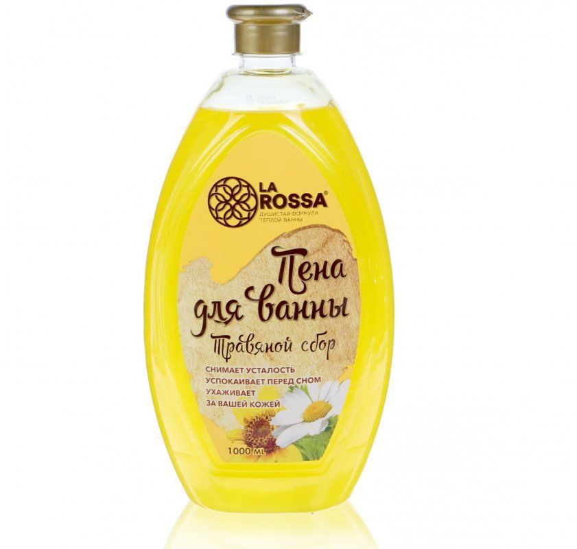 LAROSSA Пена для ванн Травяной сбор, увлажнение, 1 л. - купить с ...