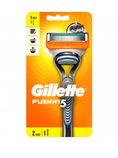 Gillette Бритвенный станок Fusion + 2 сменных кассеты - купить с ...