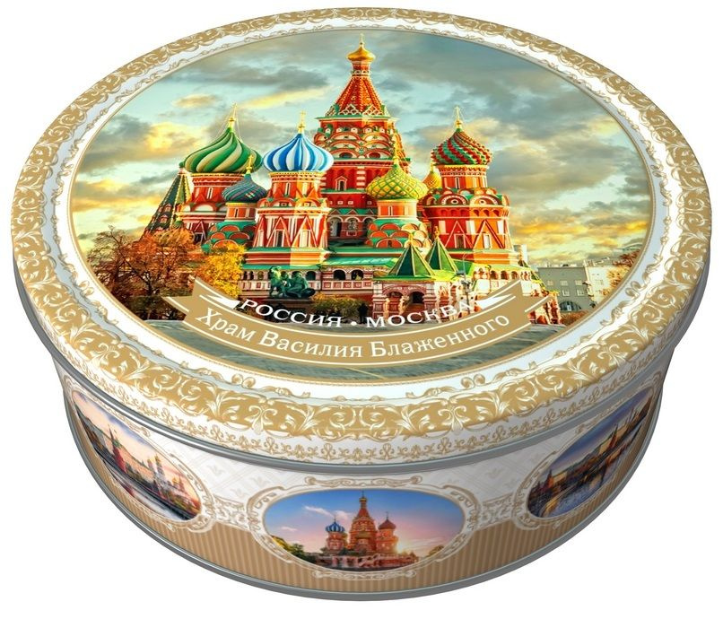 Сладкая Сказка Печенье в жестянной банке Regnum Москва Сдобное С