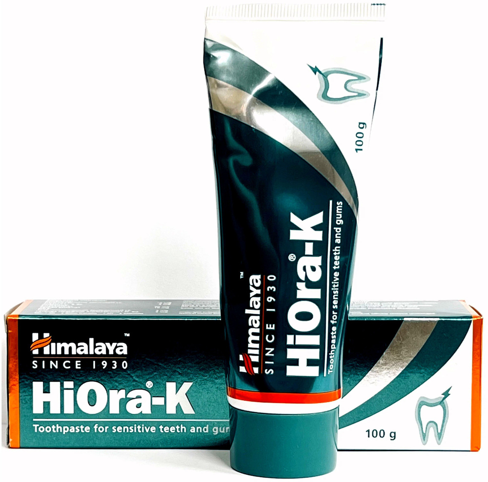 Зубная паста для чувствительных зубов Хиора-К, 100 г, Хималая Hiora-K ...