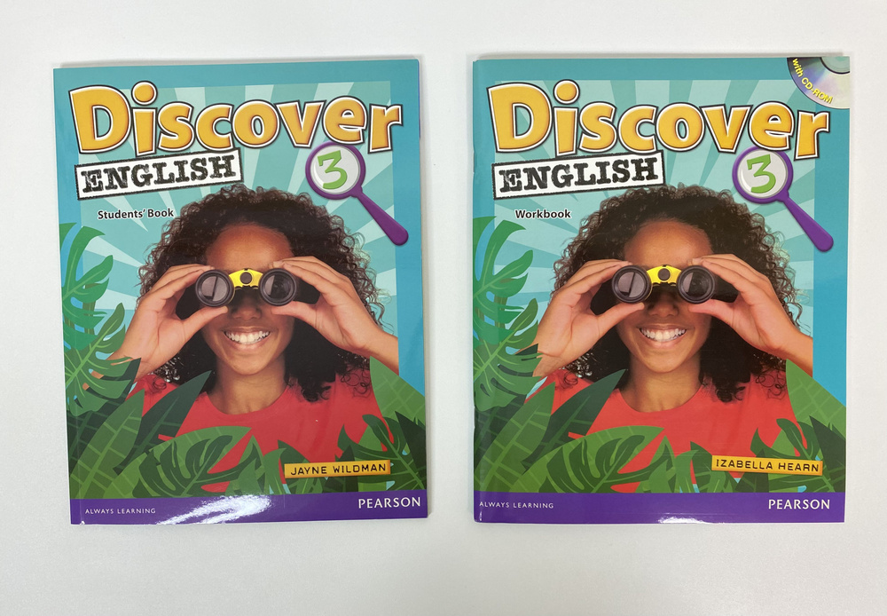 Discover English 3, Student's Book, Workbook + CD ( учебник, раб ...
