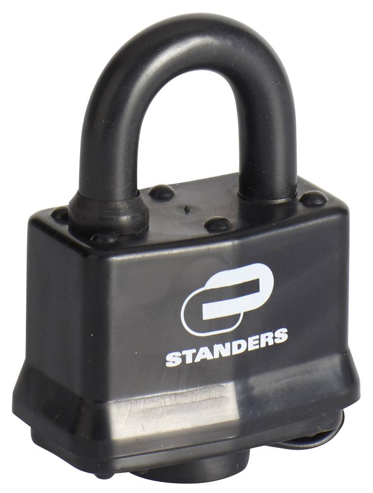 Замок навесной Standers 54x44 мм, сталь - купить по низкой цене в интернет-магазине OZON (899285643)