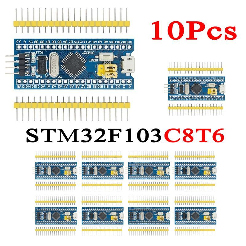 STM32F103C6T6 STM32F103C8T6 ARM STM32 Минимальный системный модуль платы разработки для Arduino ...