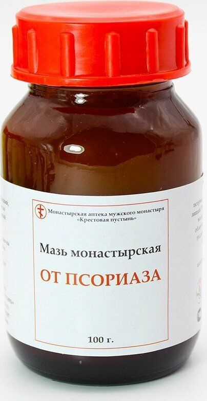 Бизорюк Мазь монастырская От псориаза 100 мл купить с доставкой по
