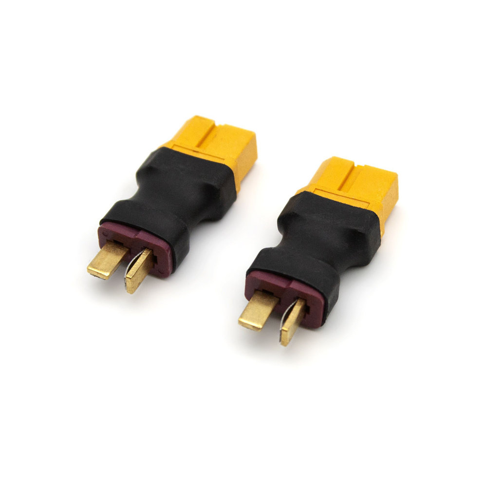 Переходники XT60 - T-plug 2 штуки в комплекте купить на OZON по низкой ...