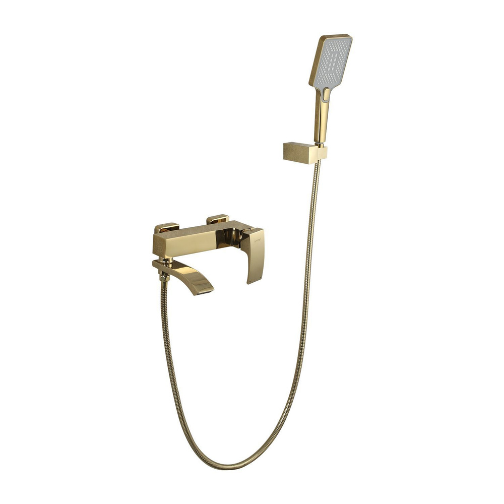 Смеситель для ванны с коротким изливом и душем Gappo G3207-3 купить на OZON по низкой цене ...