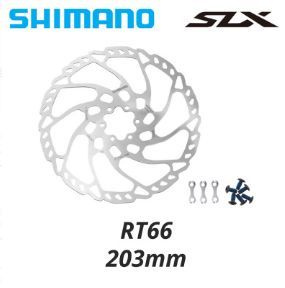 Тормозной диск Shimano RT66, 203мм, крепление 6 болтов - купить с ...