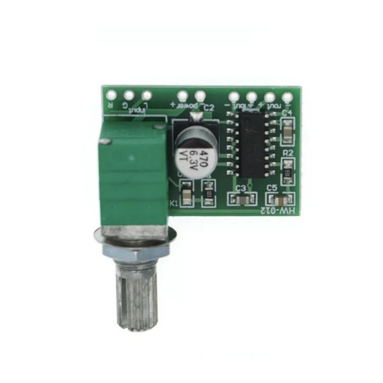 Модуль аудио стерео усилителя класса D 2x3WT GF1002 на чипе PAM8403 с ...