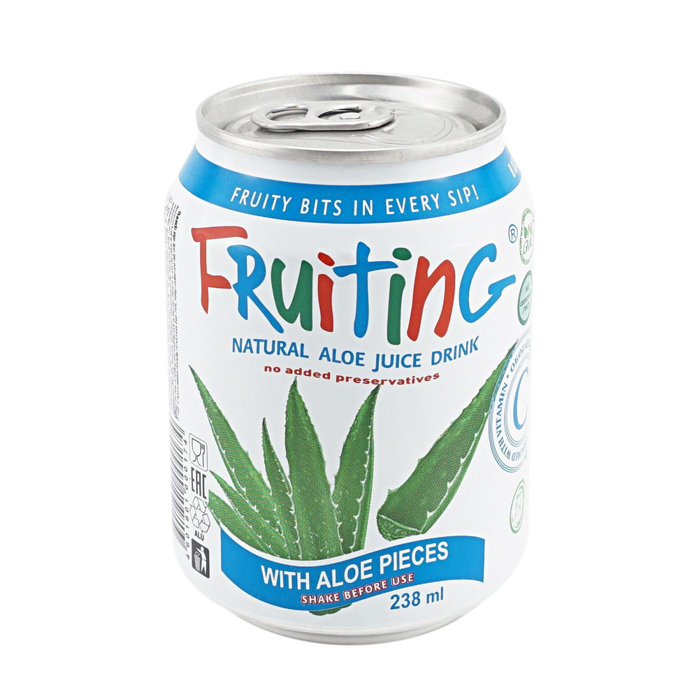 Напиток сокосодержащий Fruiting с кусочками алоэ 0,238 л - купить с ...