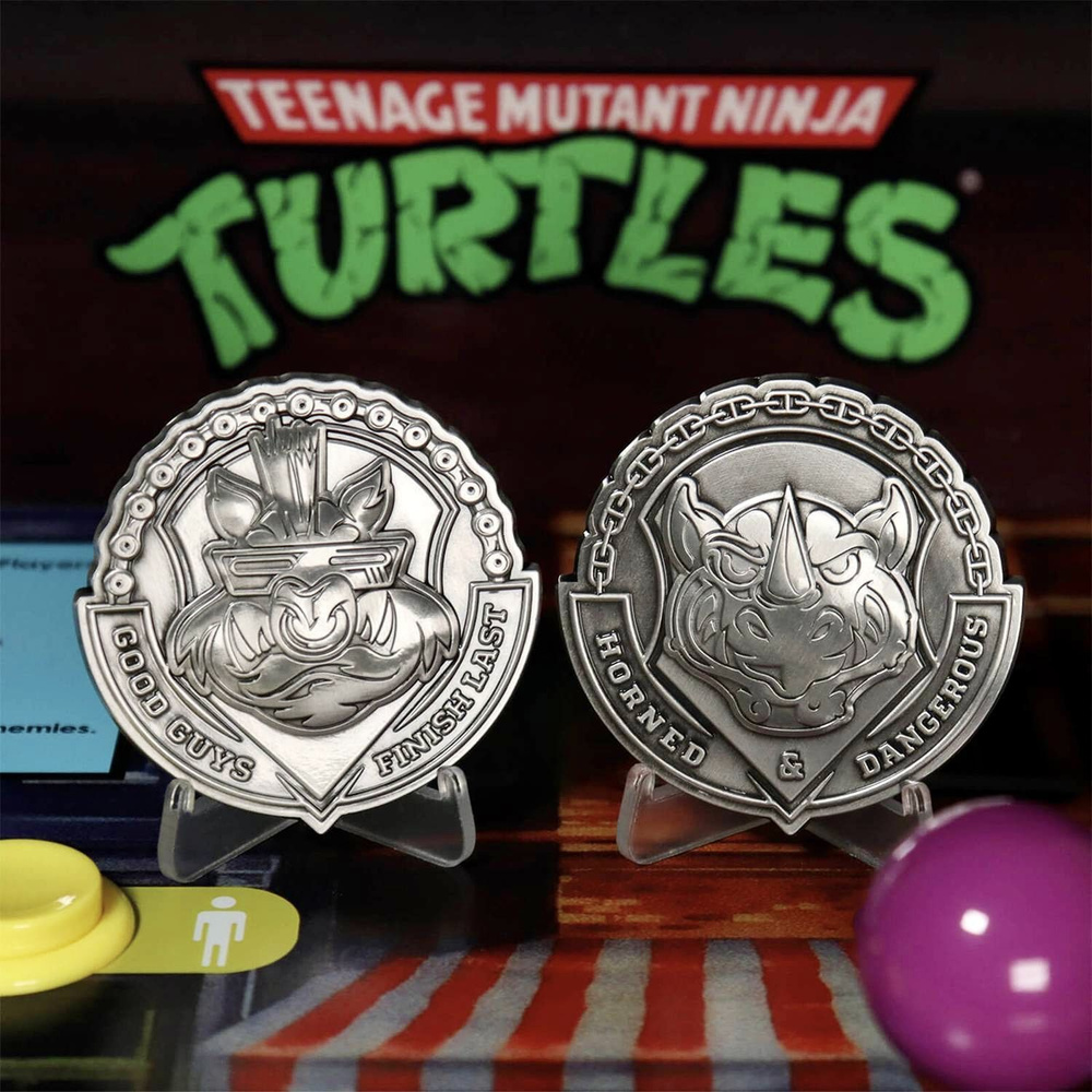 Набор медальонов Черепашки Ниндзя Плохие парни, Teenage Mutant Ninja ...