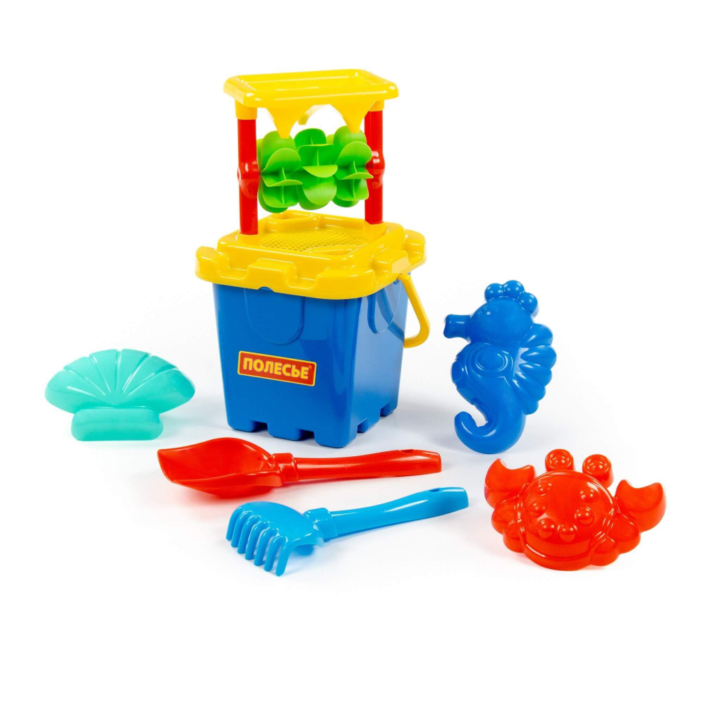 Набор для песочницы и пляжа "Полесье" № 283: 7 предметов - купить с ...