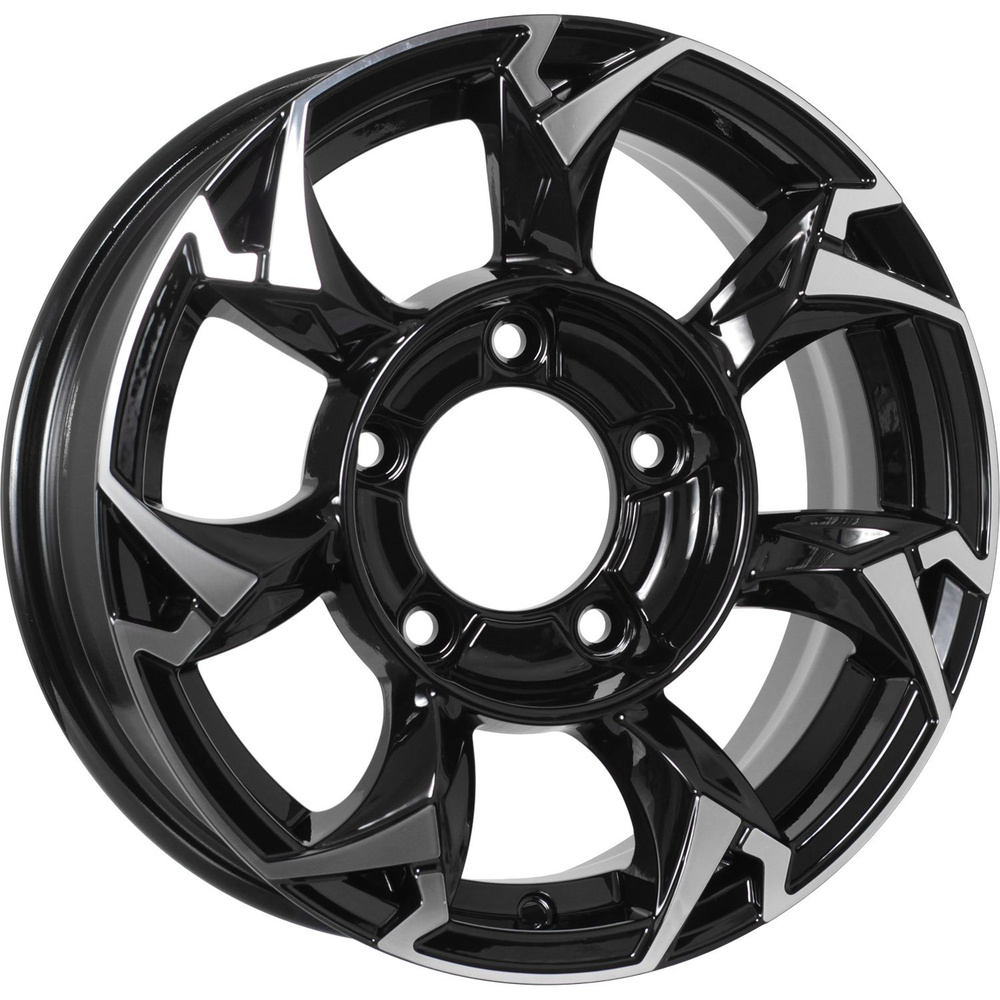 Колесный диск Khomen Wheels 15x5.5" PCD5x139.7 ET5 D63.3 Литой ...