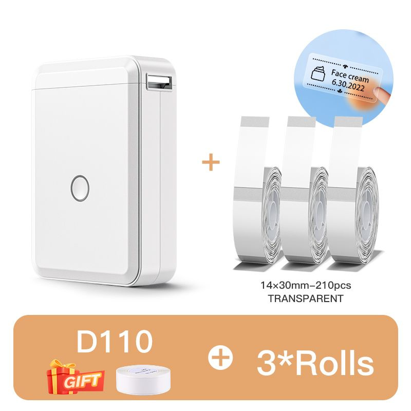 Принтер NIIMBOT D110 D11 D101 (7)w, Монохромный печать, купить по низкой цене: отзывы, фото ...