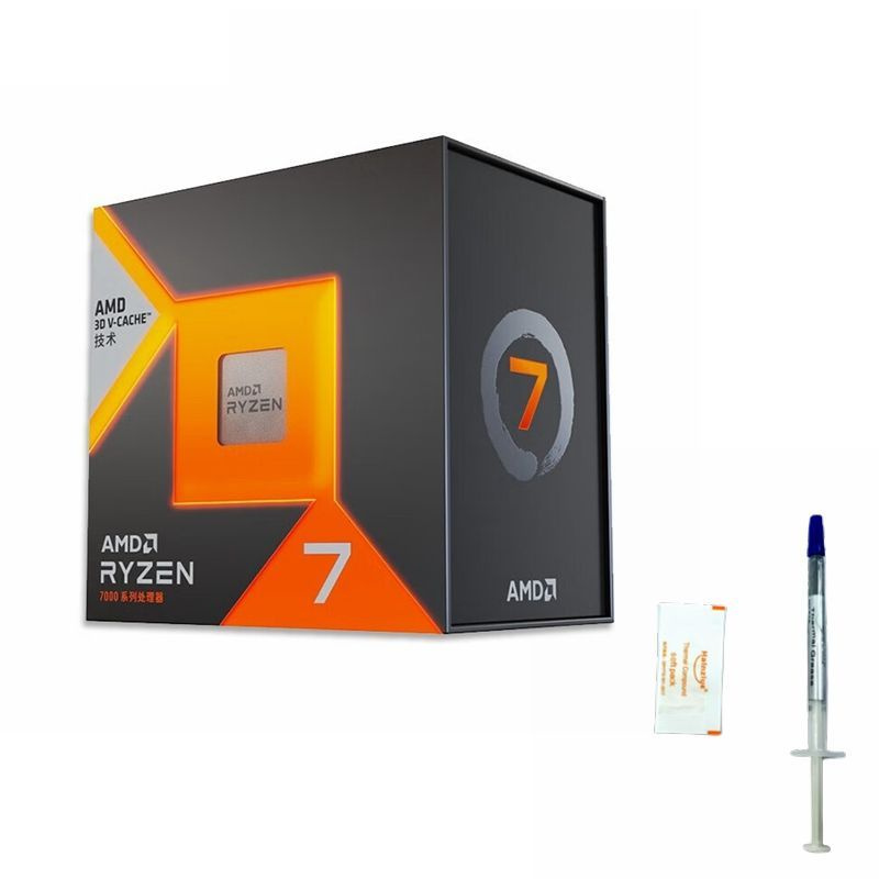 Процессор AMD AMD-Ryzen 7 7800X3D box Ryzen 7, BOX (без кулера), 8 яд ...