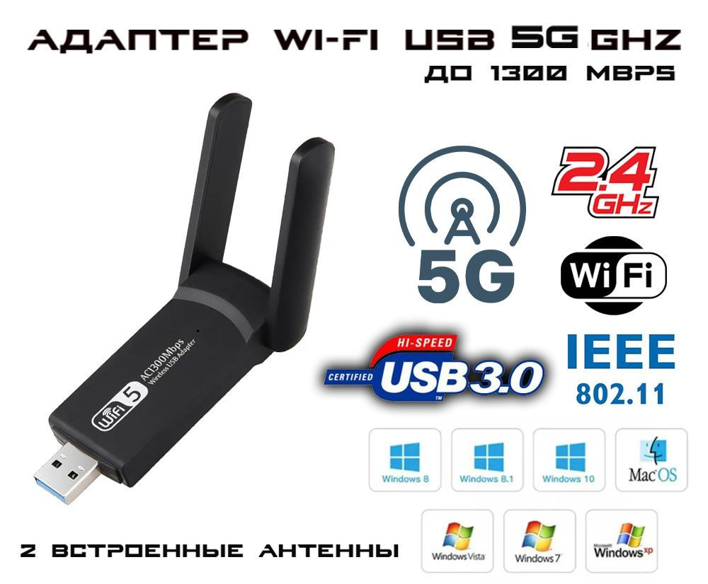 GP General Painter Wi-Fi-адаптер WI FI USB Adapter - купить с доставкой по выгодным ценам в ...