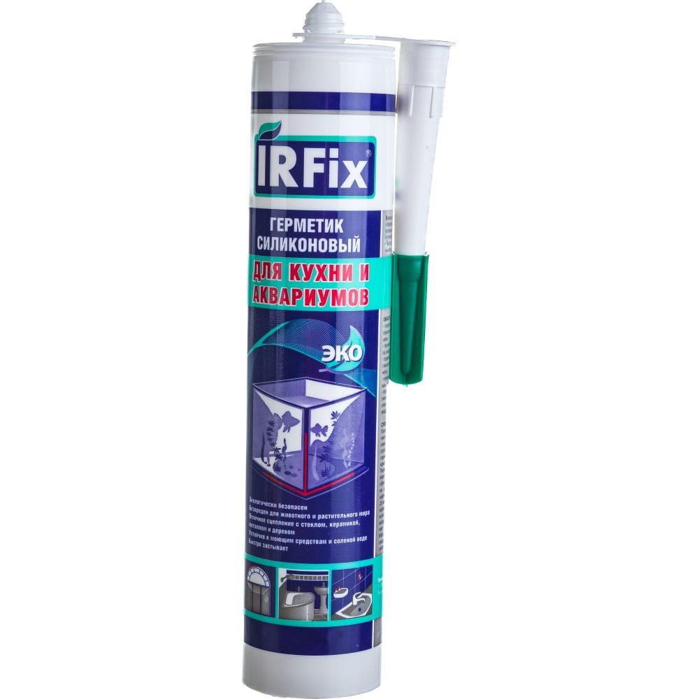 Аквариумный силиконовый герметик IRFIX бесцветный, 310 мл 20020 купить на OZON по низкой цене ...