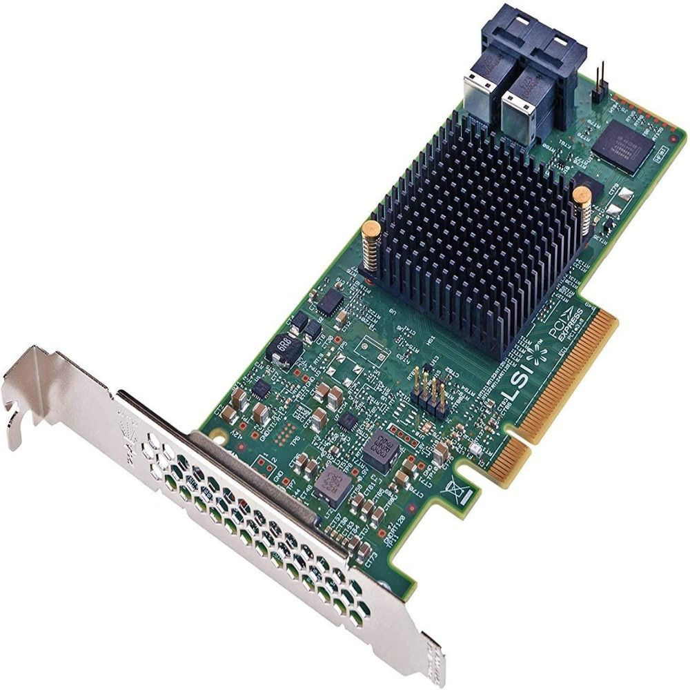 Контроллер LSI HBA 9311-8i SAS 9300 Адаптер шины хоста SAS - купить с ...