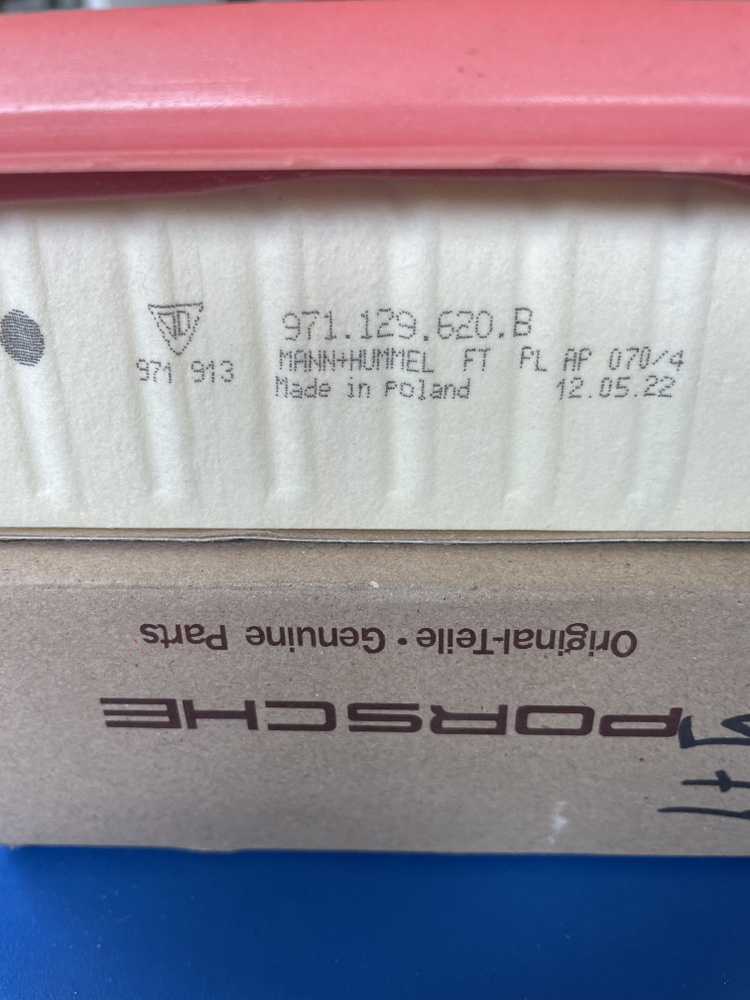 Воздушный фильтр Porsche 971 129 620 B для Porsche - купить по выгодным ...
