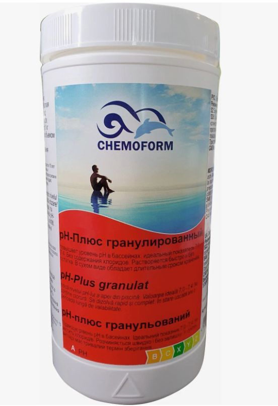 Chemoform Регулятор pH-плюс гранулы 1 кг 0802001 - купить с доставкой ...