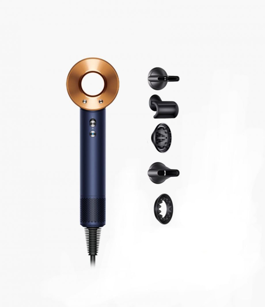 Фен для волос Dyson Фены HD15 HD08, золотой, синий - купить по выгодным ...