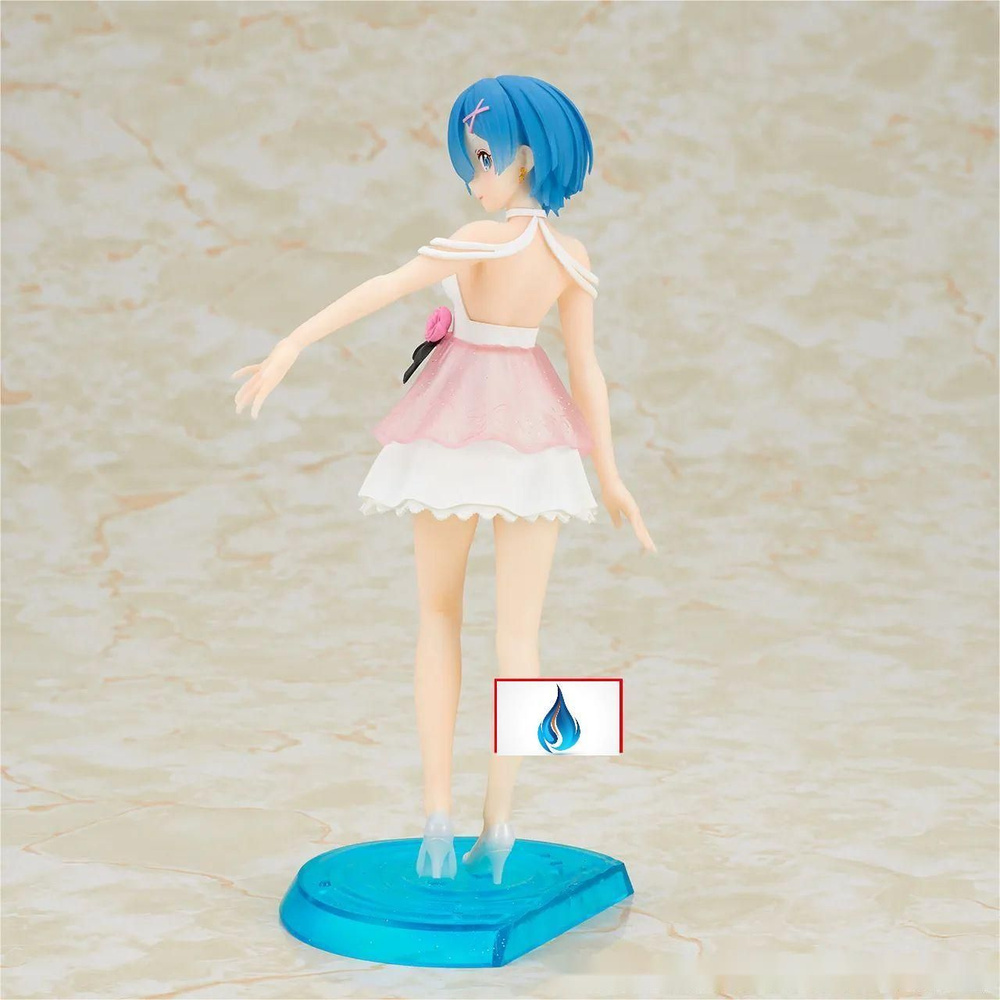 (клеймо)bilibili Re:Zero. Жизнь с нуля в альтернативном мире. Рем / Рем, сексуальное платье с ...