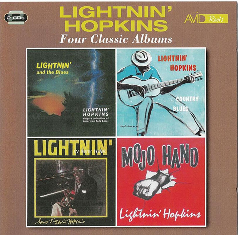 CD Lightnin' Hopkins. Four Classic Albums (2CD) (Remastered) (EU Import ...