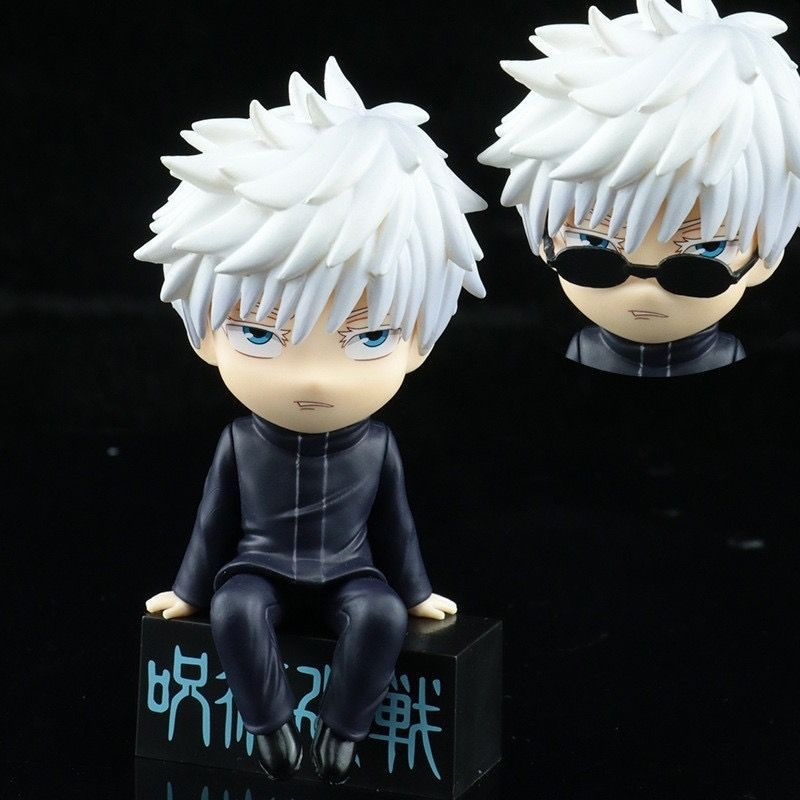 фигурка jujutsu Kaisen Satoru Gojo cartoon version figure(with glasses ...