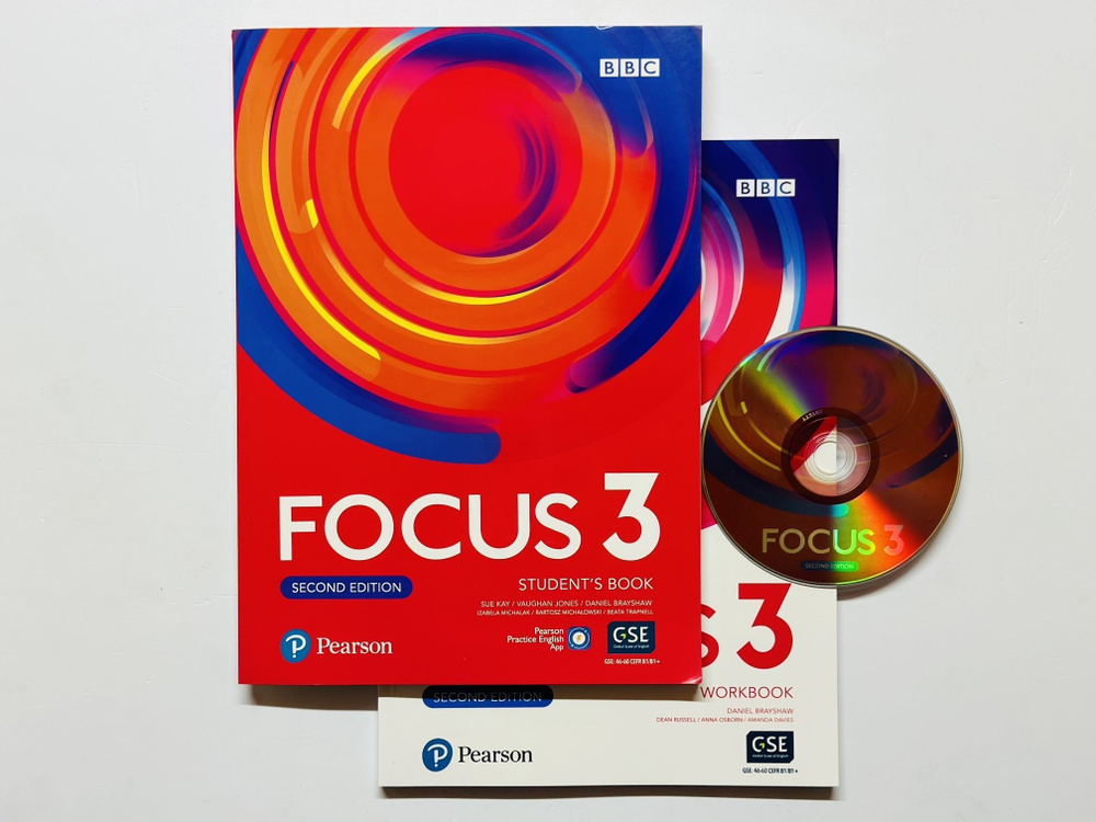 Focus 3 Полный Комплект, Student's Book + Workbook + CD (second edition ...