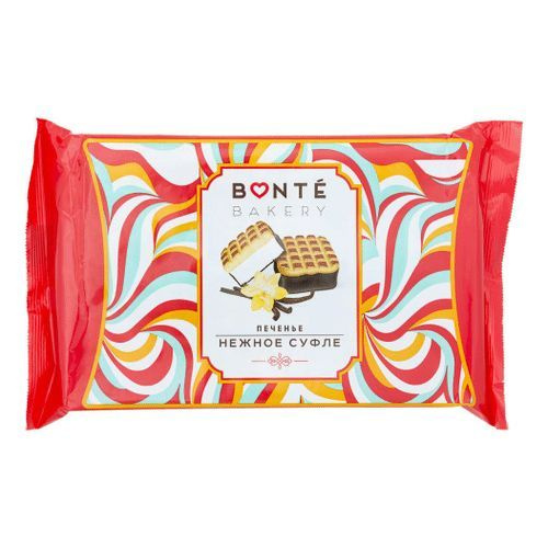 Печенье нежное суфле Bonte Bakery, 240г - купить с доставкой по ...