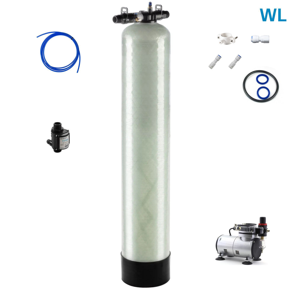 Аэрационная колонна, RUNXIN Система напорной аэрации воды в сборе AS18 ...