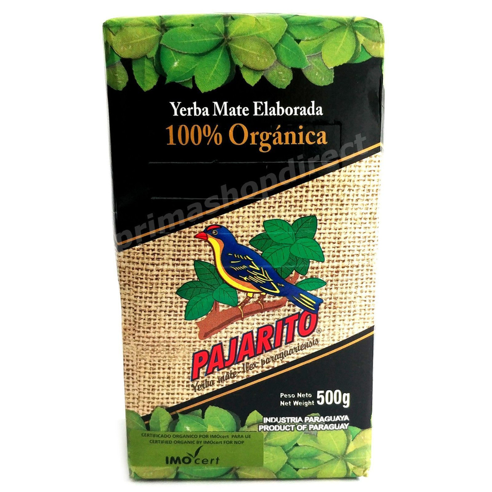 Мате чай Pajarito Organica, 500 гр. (Парагвайский органический) (йерба ...