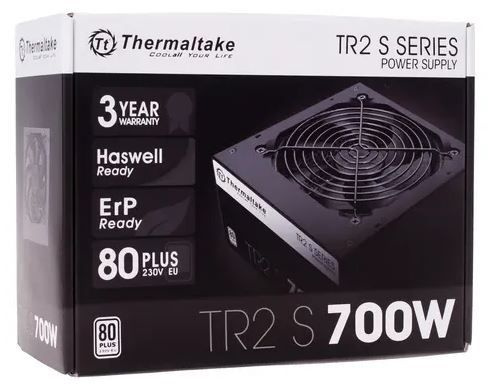Thermaltake Блок питания компьютера TR2 S, 700 Вт (PS-TRS-0700NPCWEU-2 ...