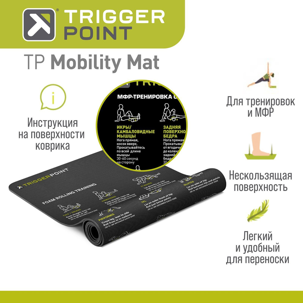 Коврик Trigger Point Mobility Mat - купить в интернет-магазине OZON с быстрой доставкой (402350062)