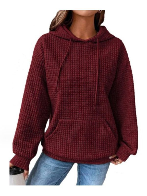 Худи Женский бургунди Политекс, размер 50 Длинный Китай купить c ...