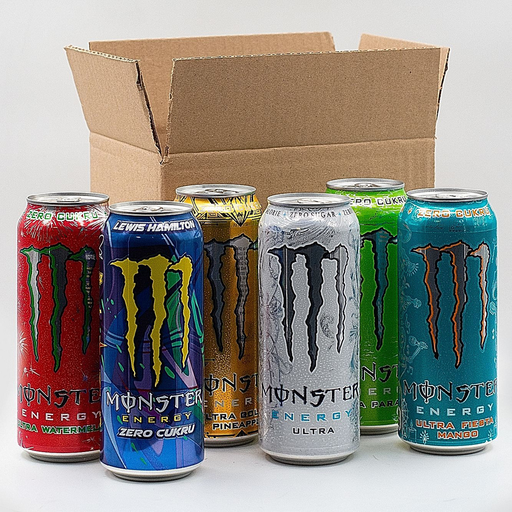 Набор энергетических напитков Monster Energy mix без сахара (Ирландия ...