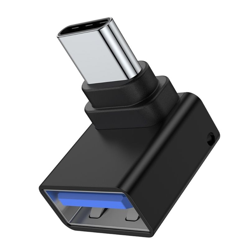 Коннектор 90 изогнутый адаптер Type C к Usb 3 0 черный купить с