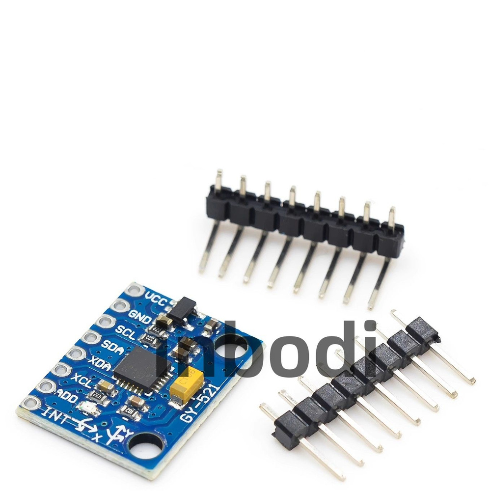 1 шт. Модуль 3Х осевого гироскопа и акселерометра GY-521 Arduino MPU ...