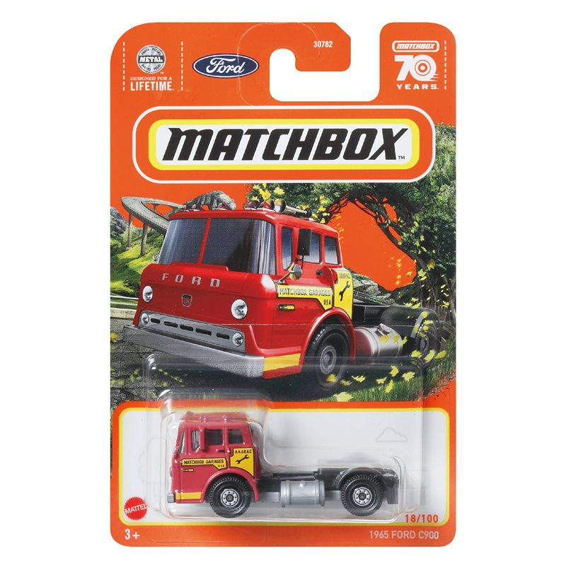 Машинка 2023 matchbox 30782 1:64 1965 FORD C900 Die cast alloy car ...