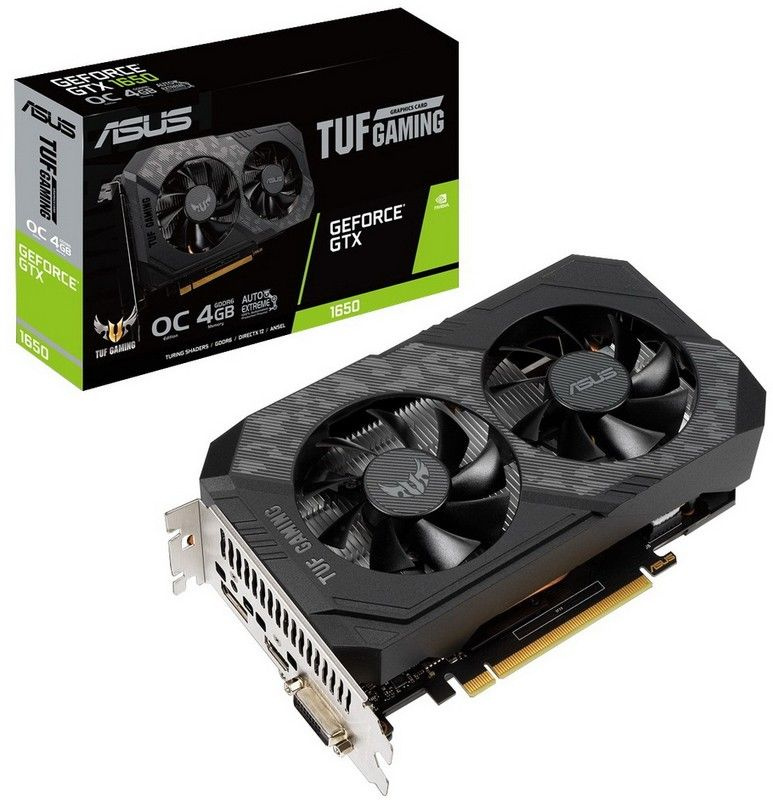 Видеокарта ASUS GeForce GTX 1650, 4 ГБ GDDR6 - купить по низким ценам в ...