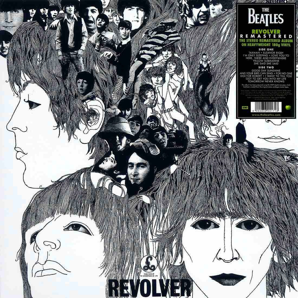 Виниловая пластинка The Beatles Revolver (1LP, Remastered, Stereo ...