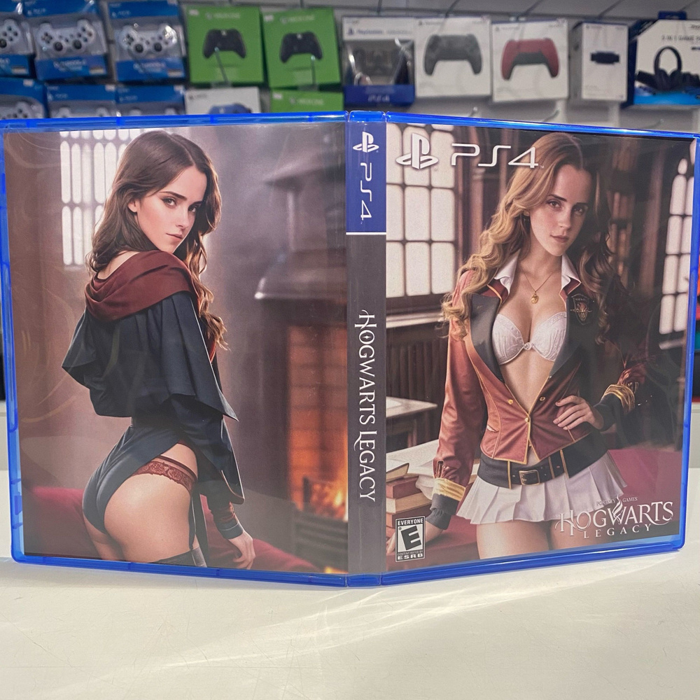 Эксклюзивная обложка для диска, игра Hogwarts Legacy PS4 - купить с ...