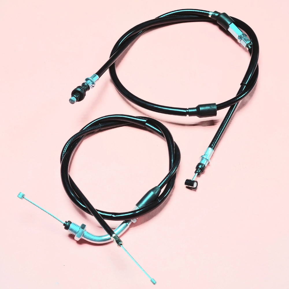 КОМПЛЕКТ: Трос муфты сцепления L960mm + Трос газа L840мм (ЗАВОД ...